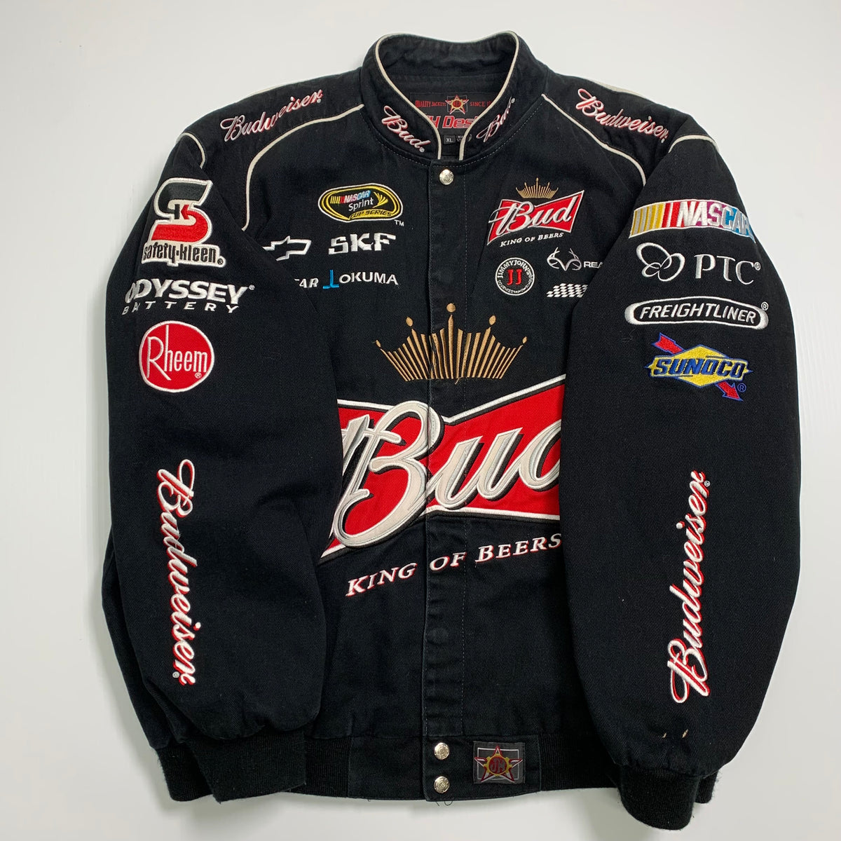Vintage Jeff Hamilton Budweiser Racing Jacket XL – Gone Again Vintage