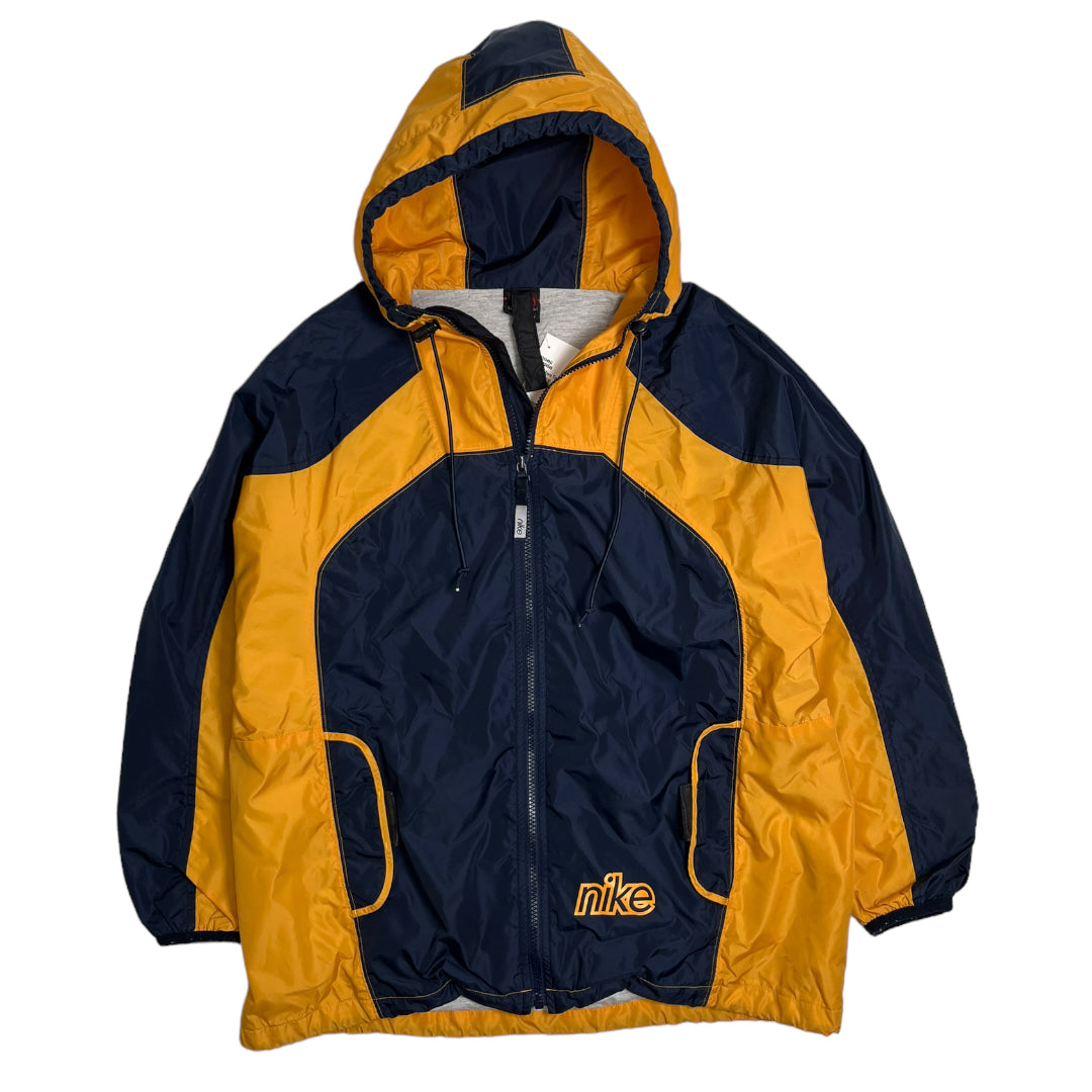 90s Nike Two Tone Rain Jacket Youth L – Gone Again Vintage